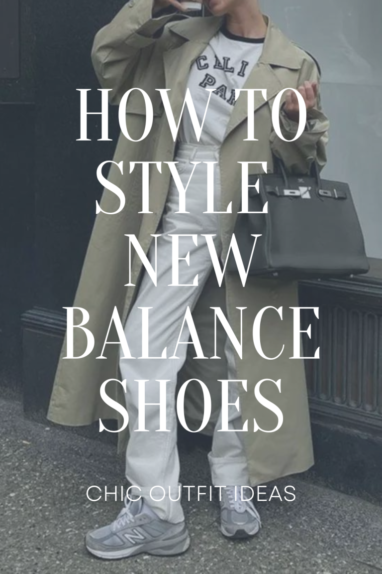 How to Style New Balance - the gray details