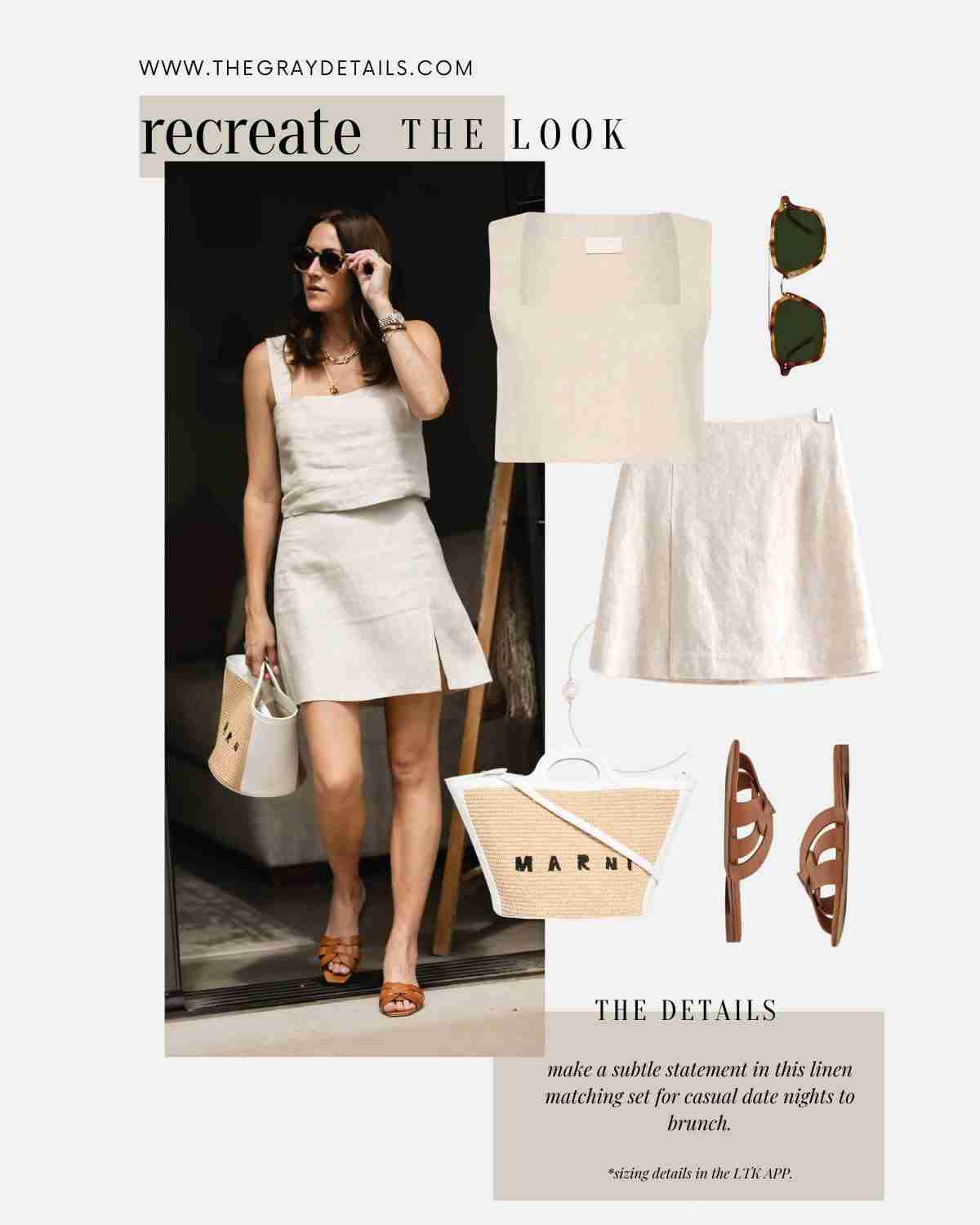 40+ Summer Neutral Outfits to Recreate - the gray details