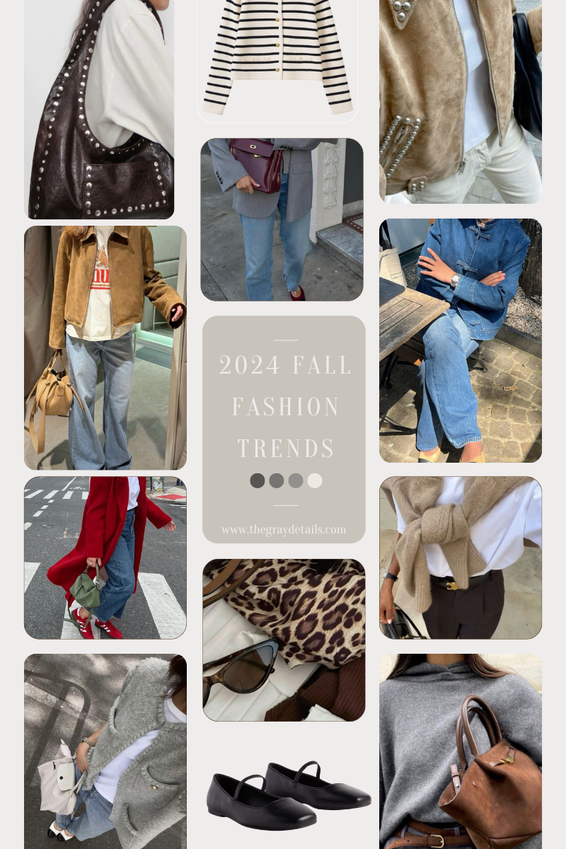 Wearable Fall Fashion Trends for 2024 - the gray details