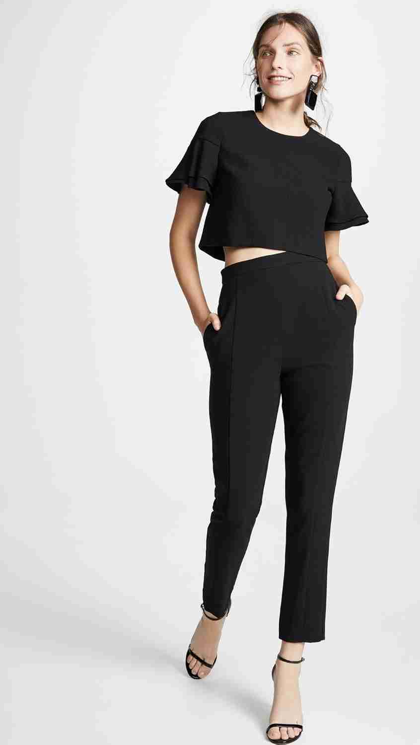 Black Jumpsuit Outfits - the gray details