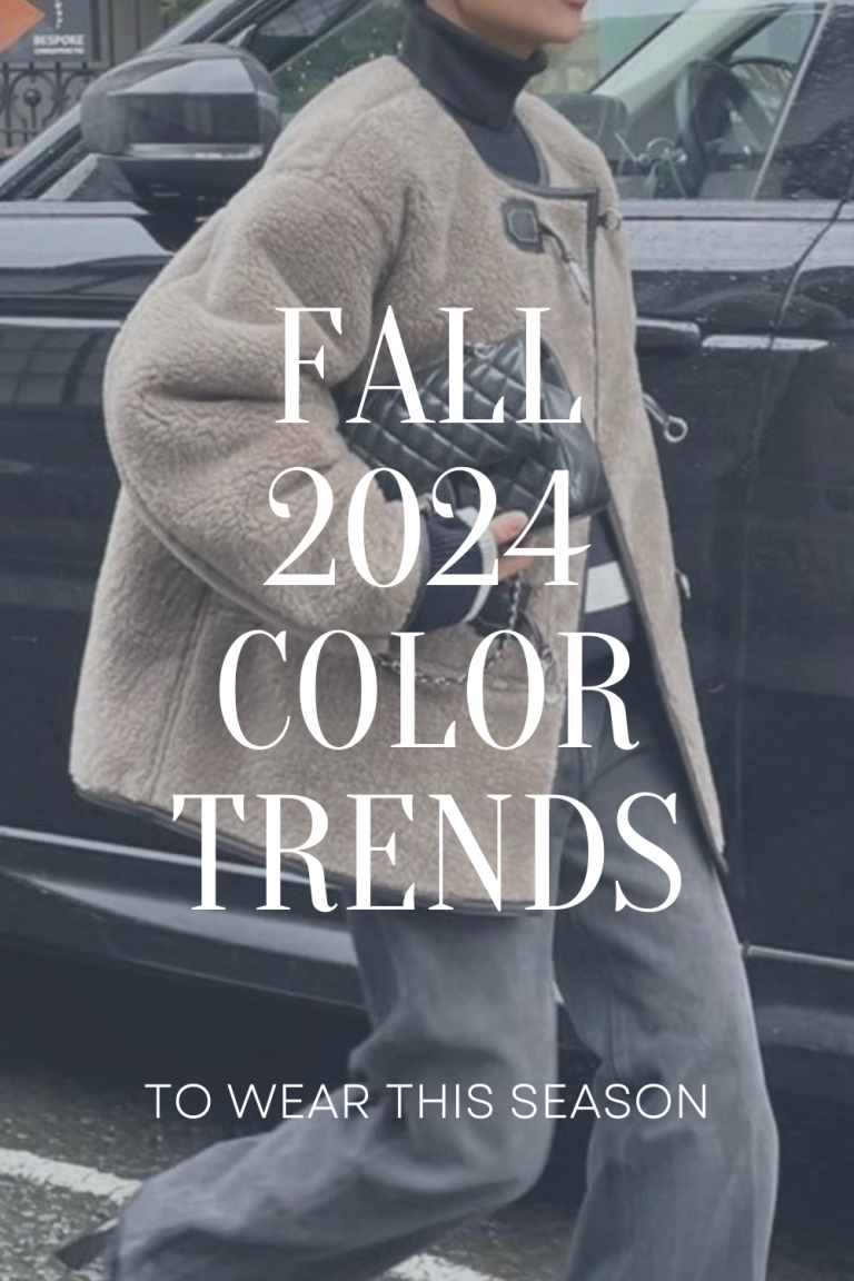 Fall Fashion Color Trends: Elevate Your Style with the Season's Must ...