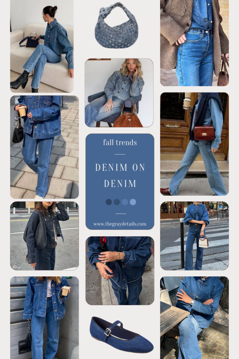 Wearable Fall Fashion Trends for 2024 - the gray details