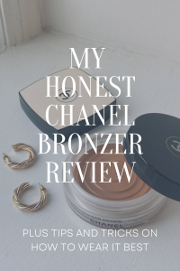 Chanel Les Beiges Bronzer Review - the gray details