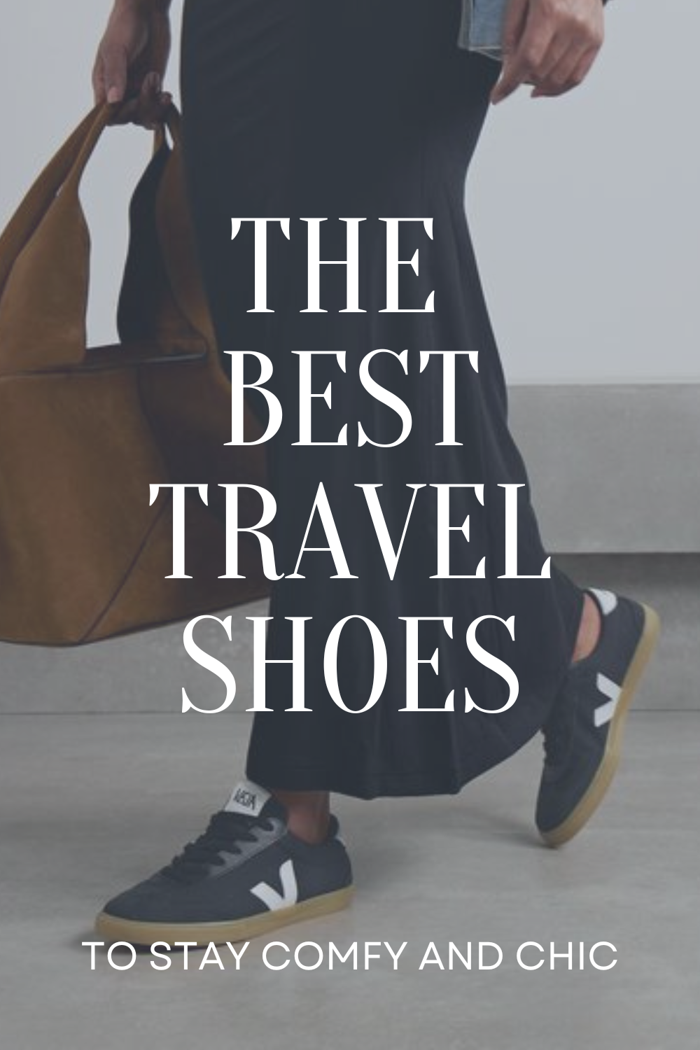 Comfortable Travel Shoes - the gray details