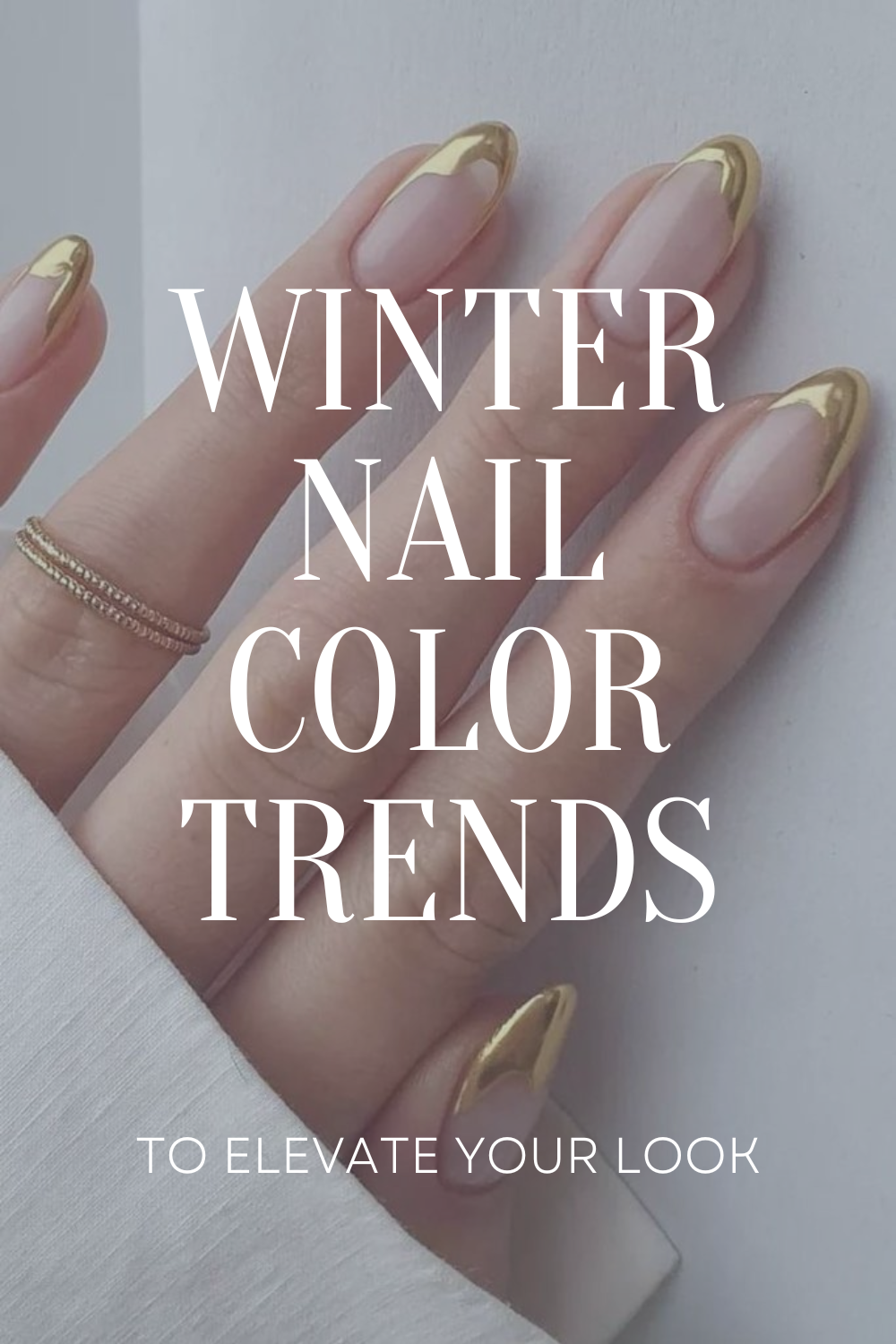 Winter Nail Color Trends - the gray details