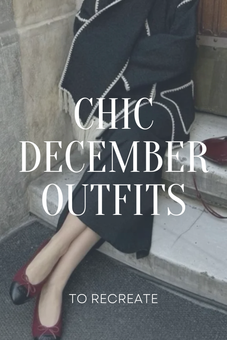 Chic December Outfits to recreate - the gray details