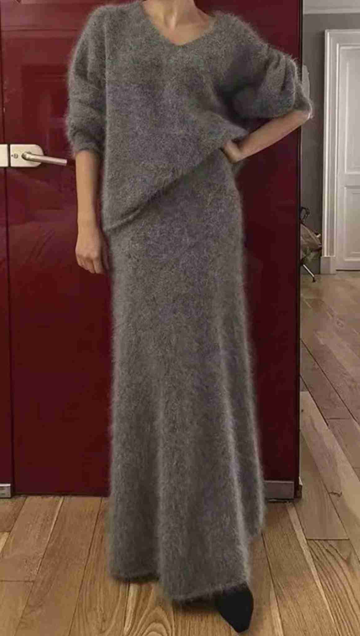 Chic December Outfits to recreate - the gray details