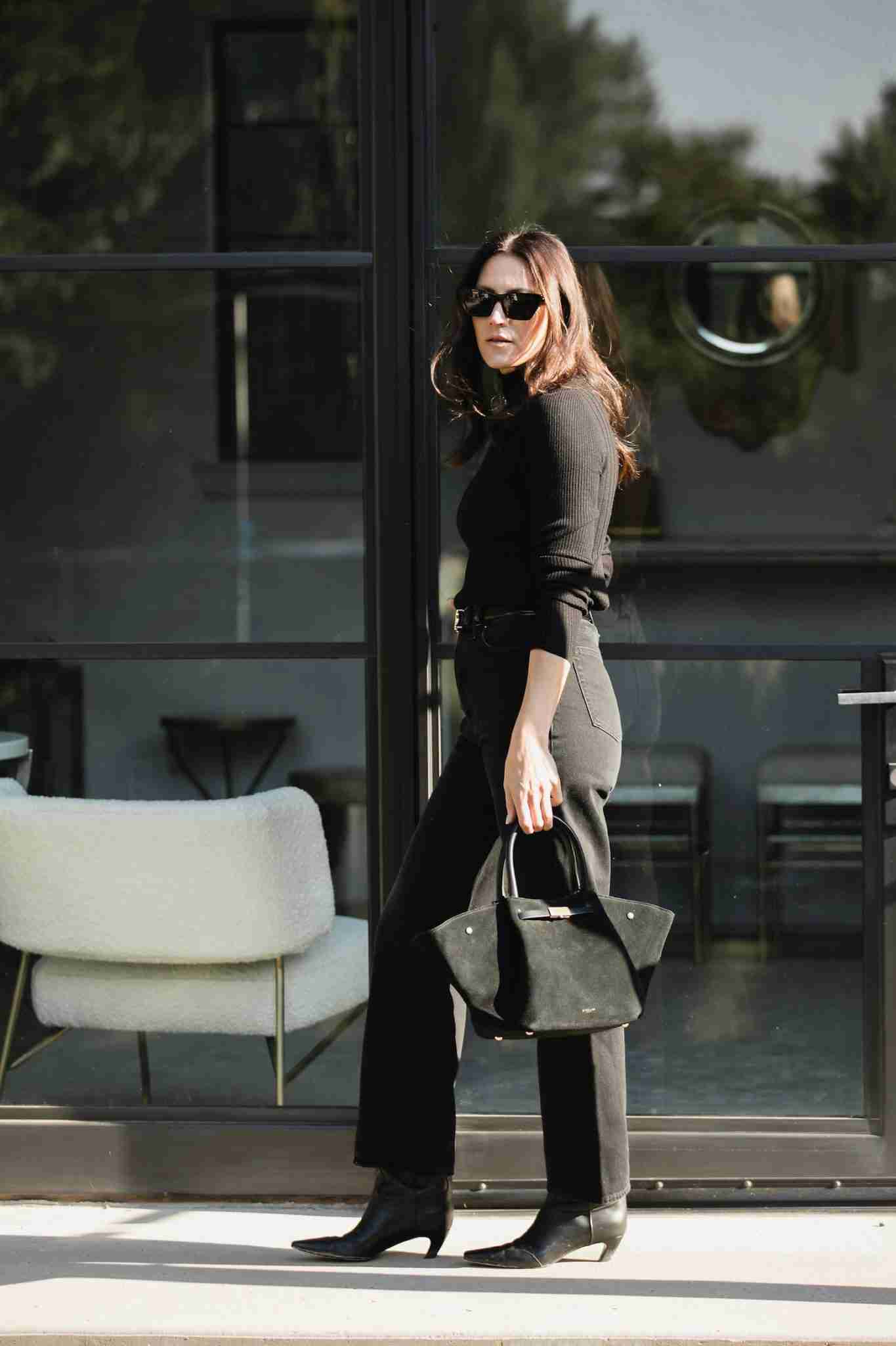 How To Style Long Sleeve Turtle Neck - the gray details