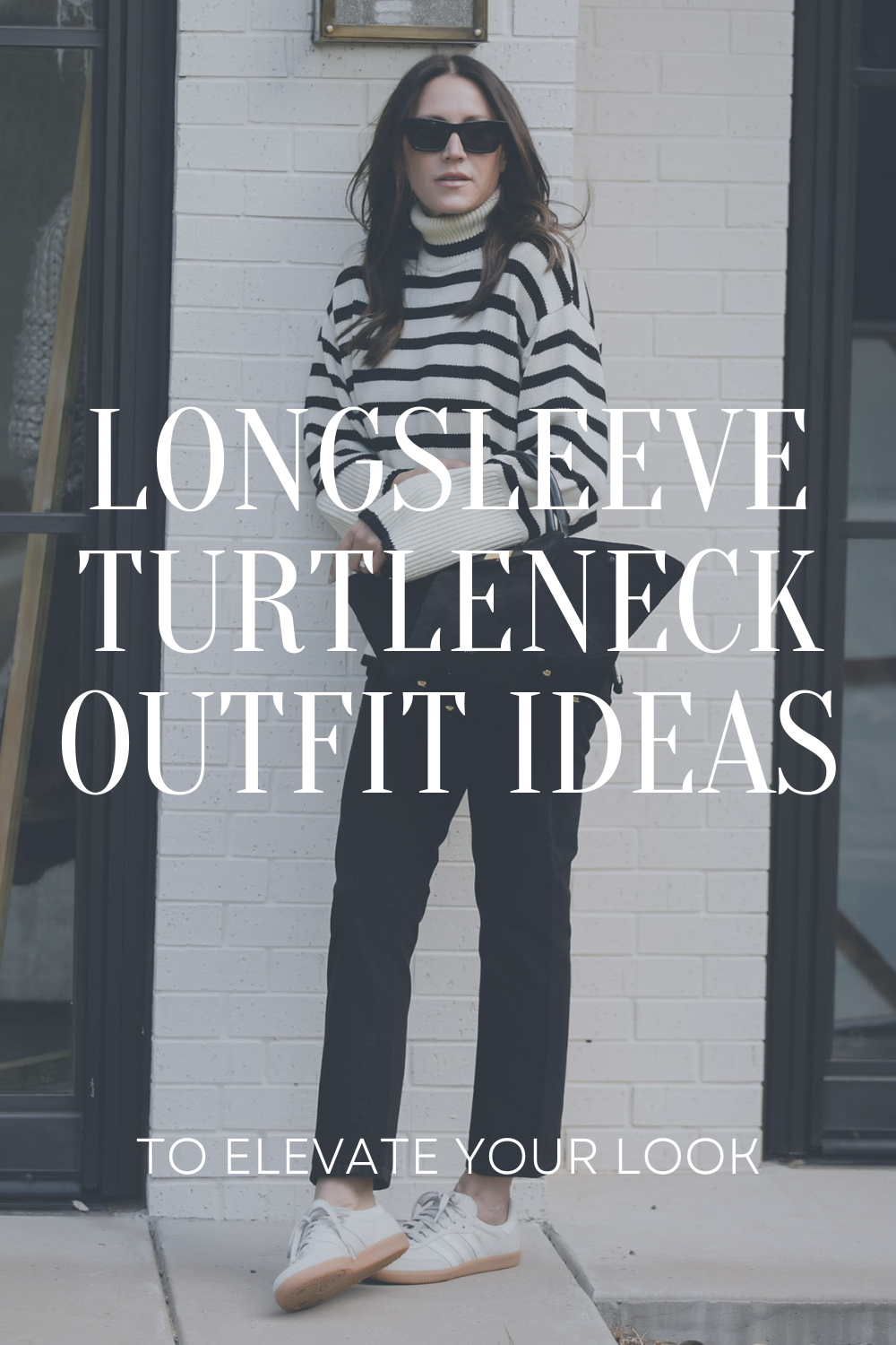 How To Style Long Sleeve Turtle Neck - the gray details