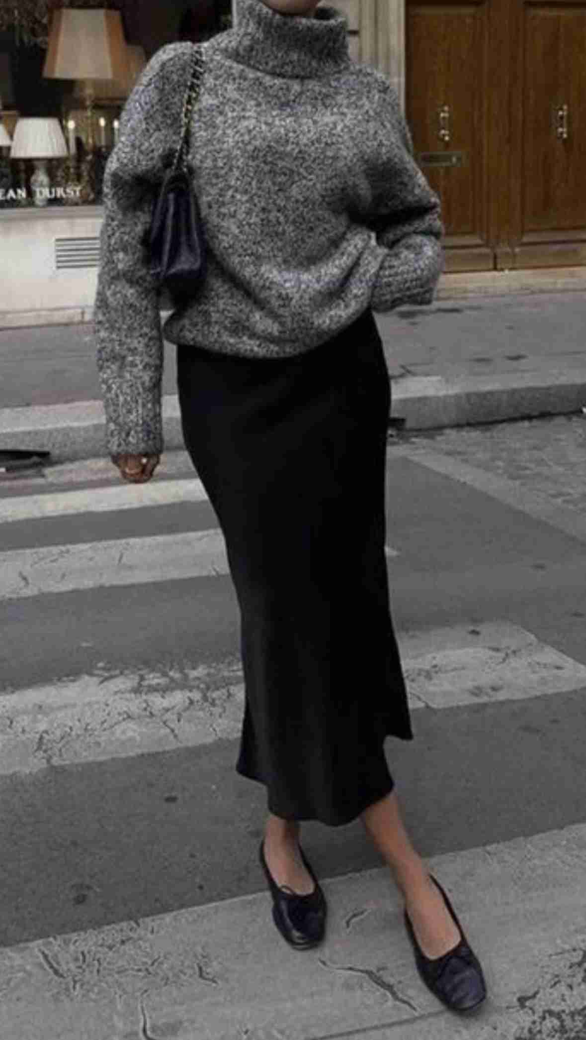 New York City in the Fall Outfits - the gray details