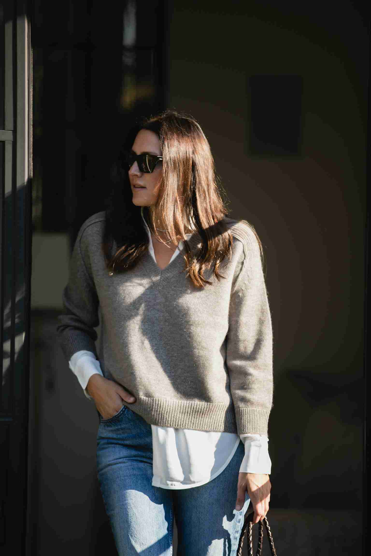 15 Sweaters to Wear Over Shirts - the gray details