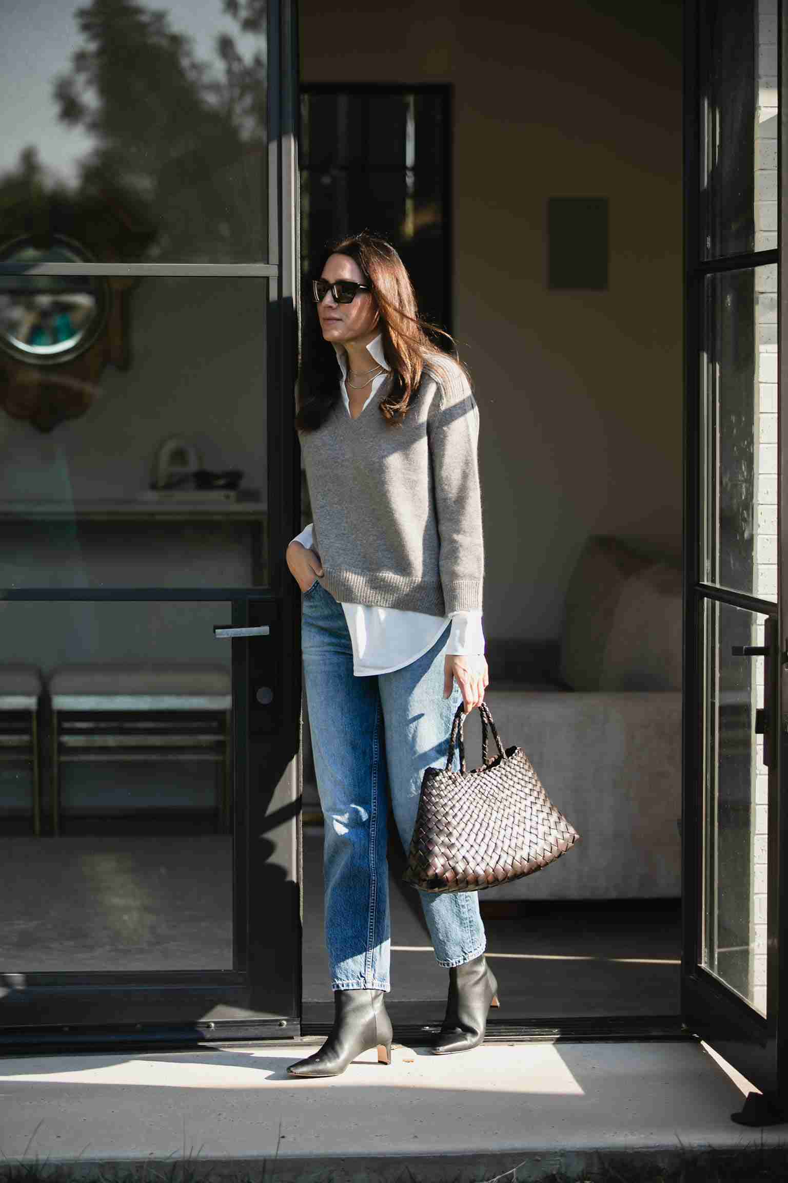 15 Sweaters to Wear Over Shirts - the gray details