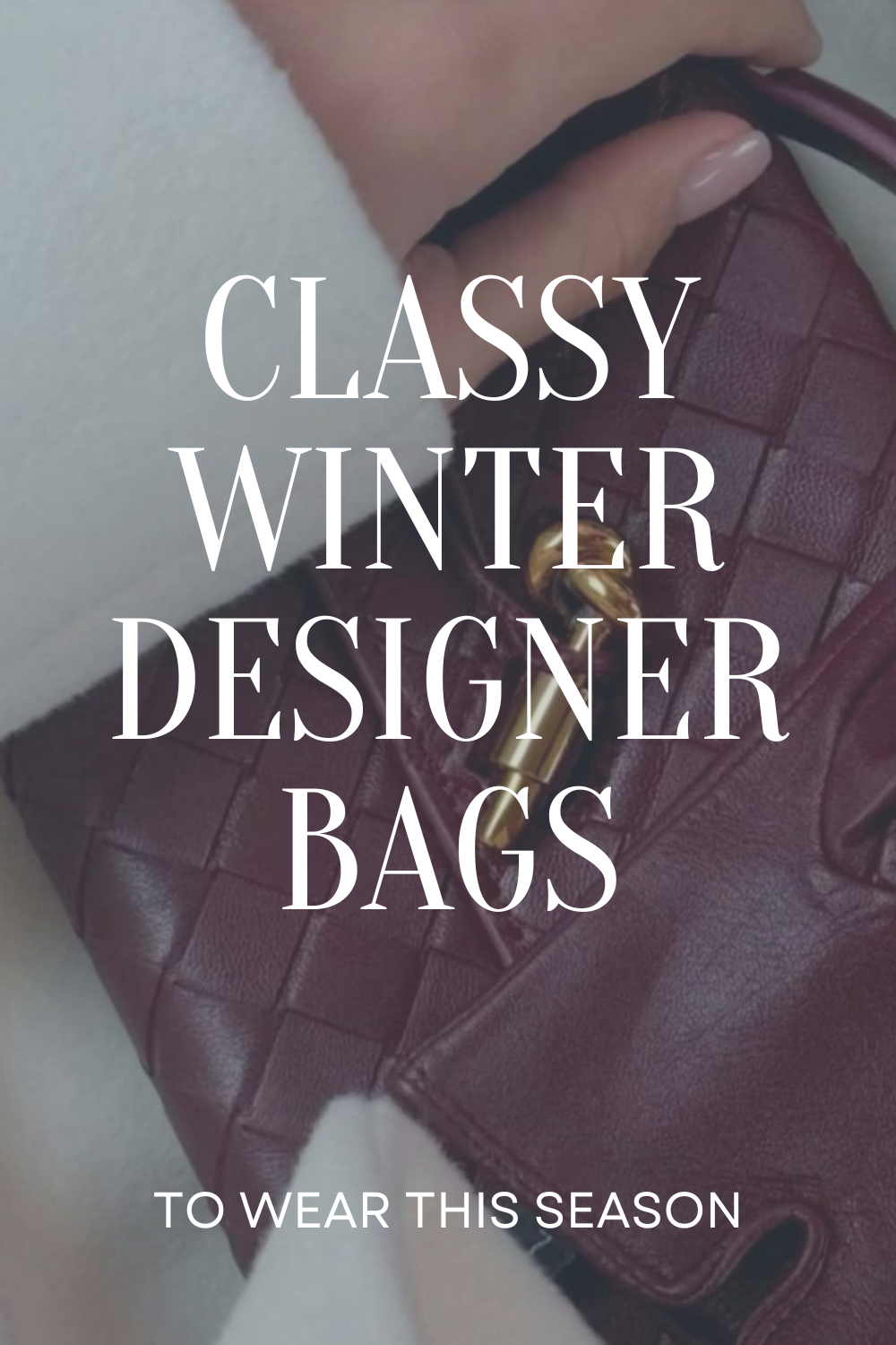Winter Designer Bags - the gray details | Lifestyle Blog
