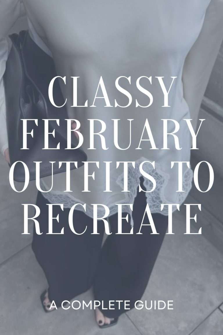 Classy February Outfits to recreate - the gray details