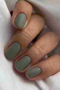 Matte Winter Nail ideas to try this winter - the gray details