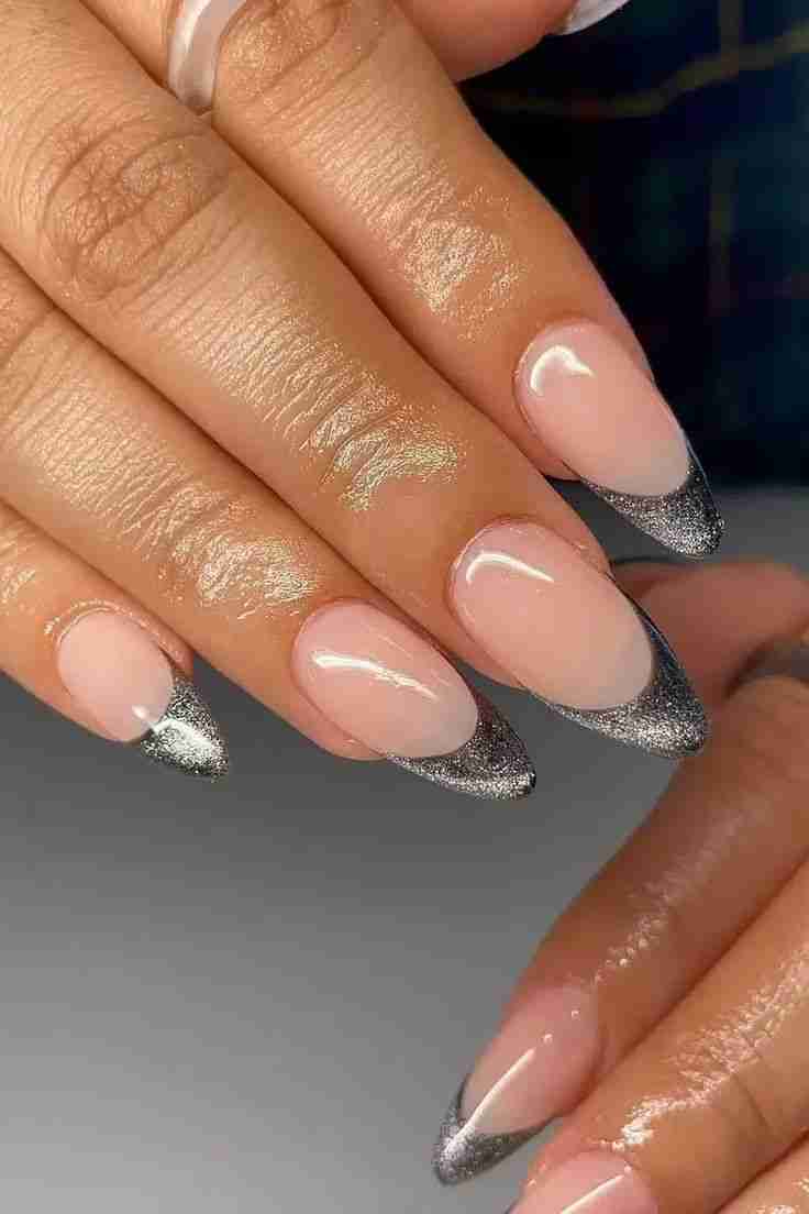 Cozy and Chic: Winter French Manicure Designs to Try - the gray details
