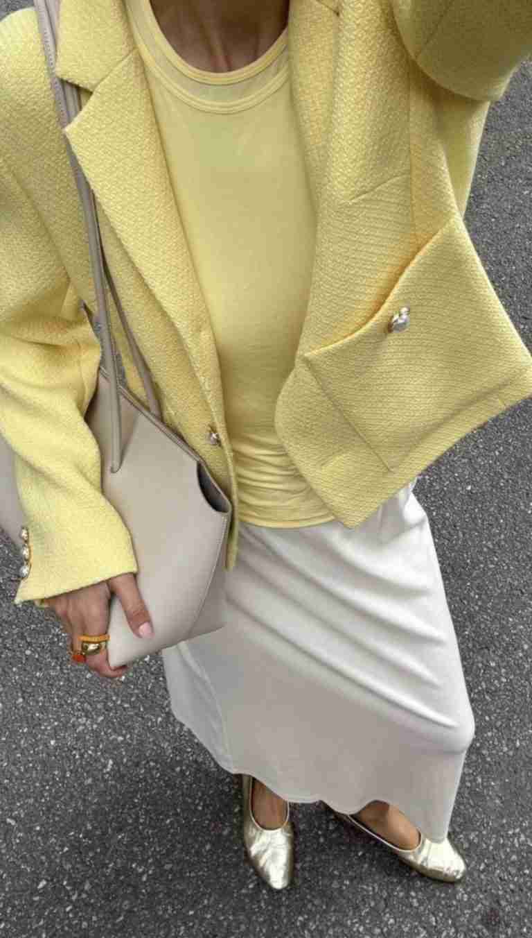 How to Style Butter Yellow Outfits for a Chic Spring Look - the gray ...