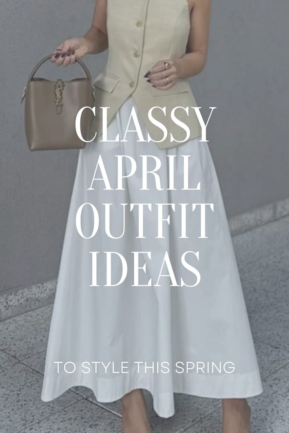 Chic April Outfits to Recreate - the gray details