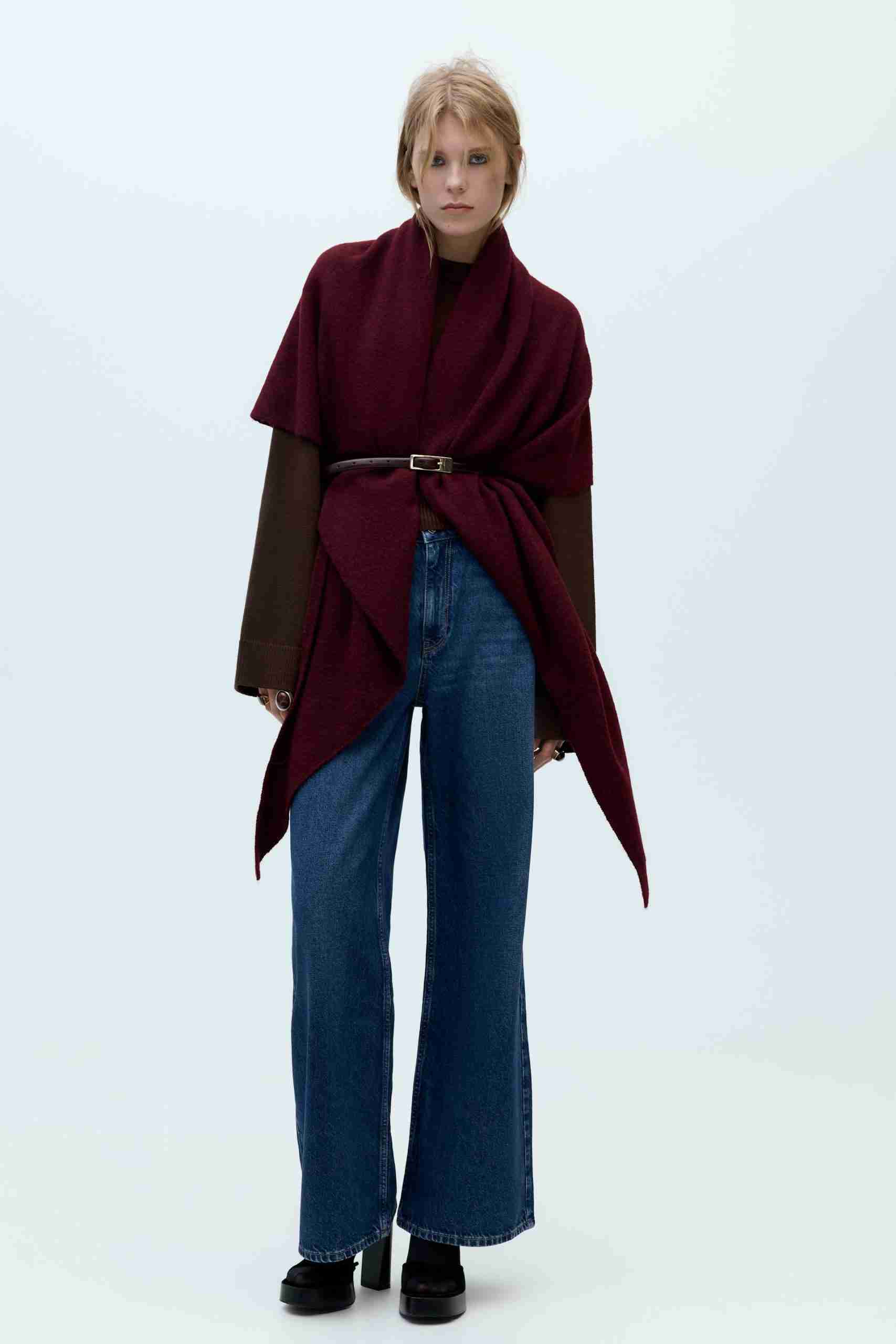 How to Wear A Shawl Elegantly - the gray details