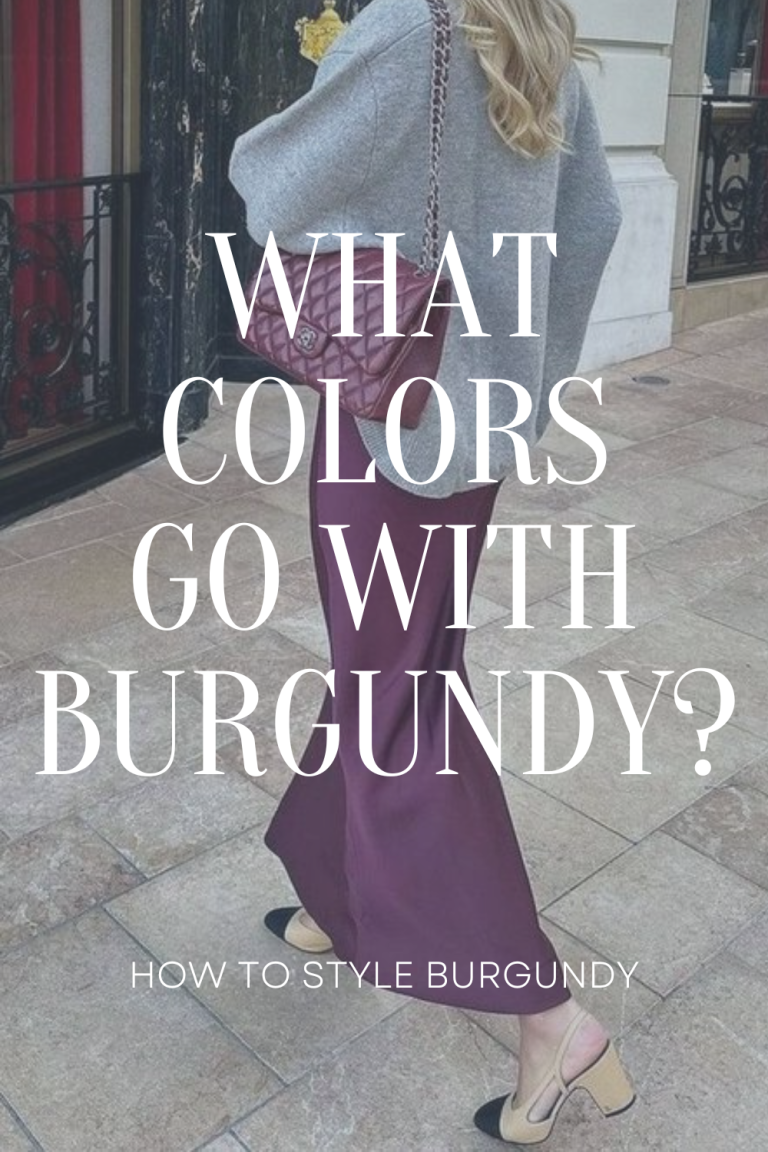 What Color Goes With Burgundy - the gray details