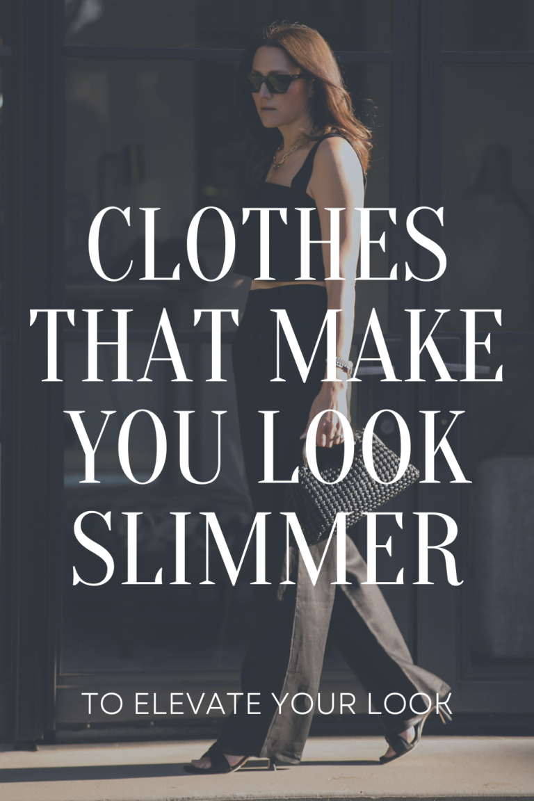 Clothes That Make You Look Slimmer - the gray details