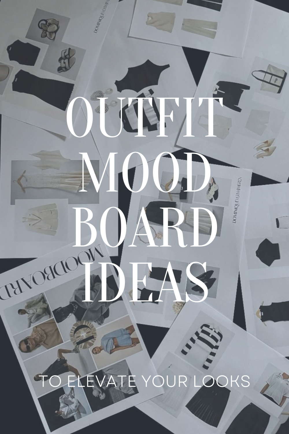 How to Create an Outfit Board - the gray details