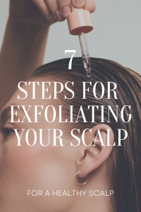 How to Exfoliate Scalp - the gray details
