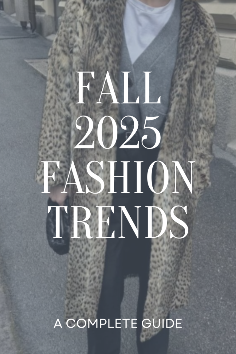 Top Autumn Fashion Trends 2025: Styles to Wear This Season