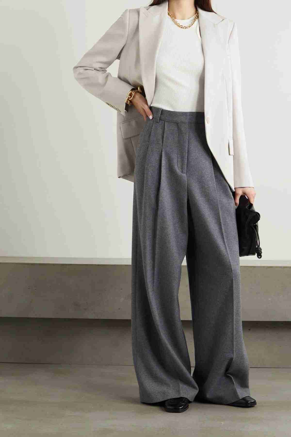 What to Wear With Gray Pants - the gray details