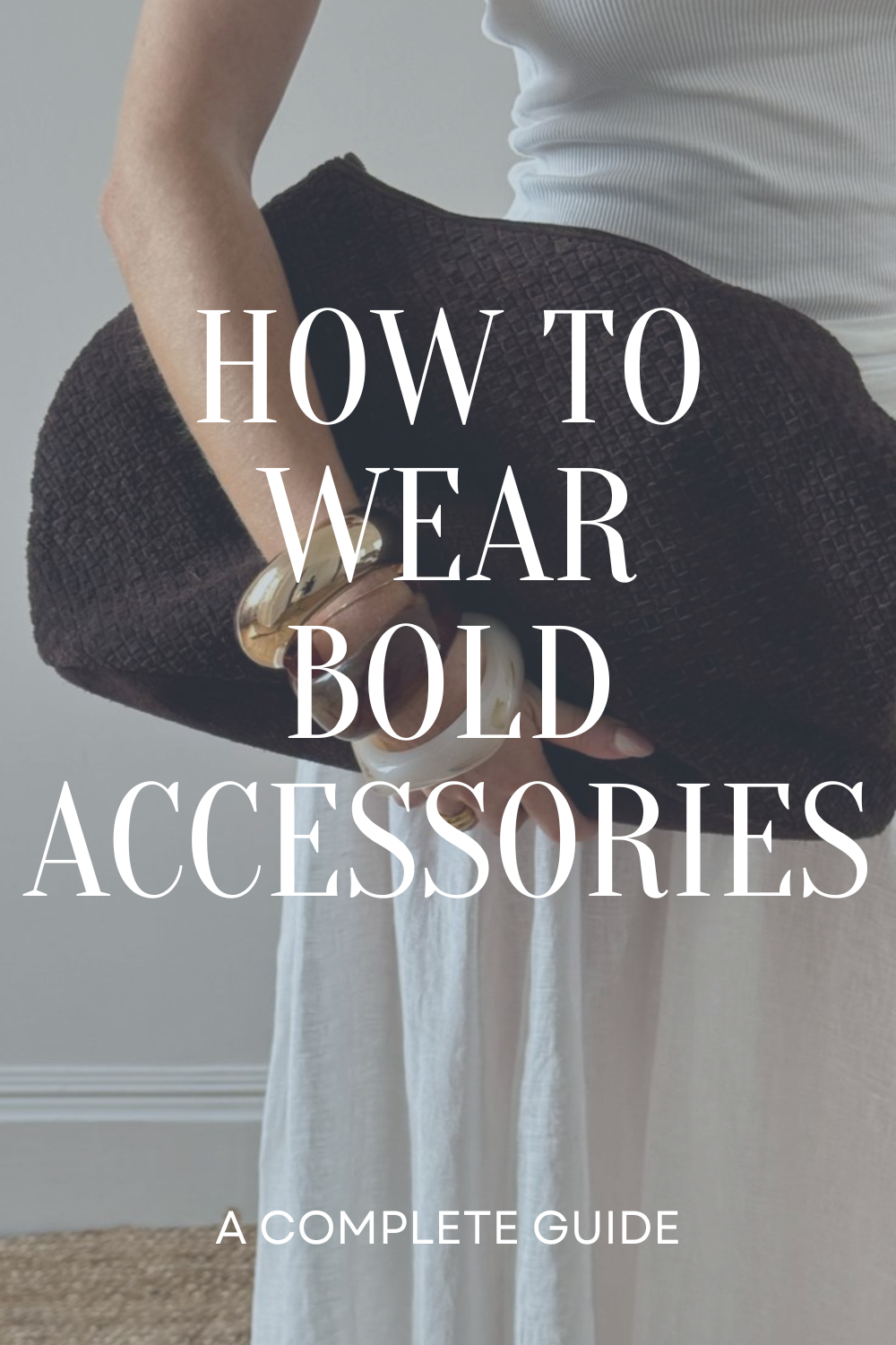 How to Wear Bold Accessories - the gray details
