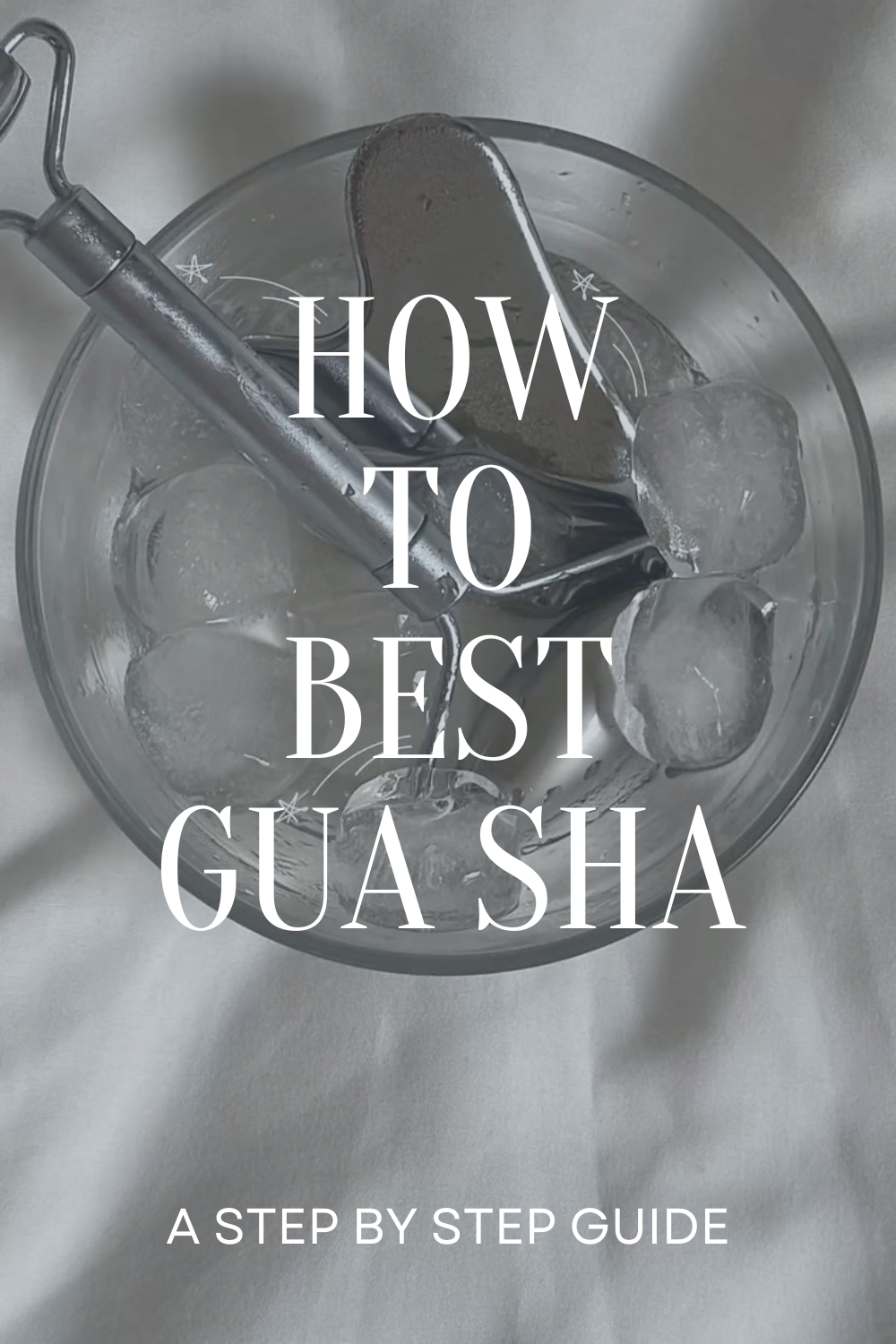 Gua Sha Routine - the gray details
