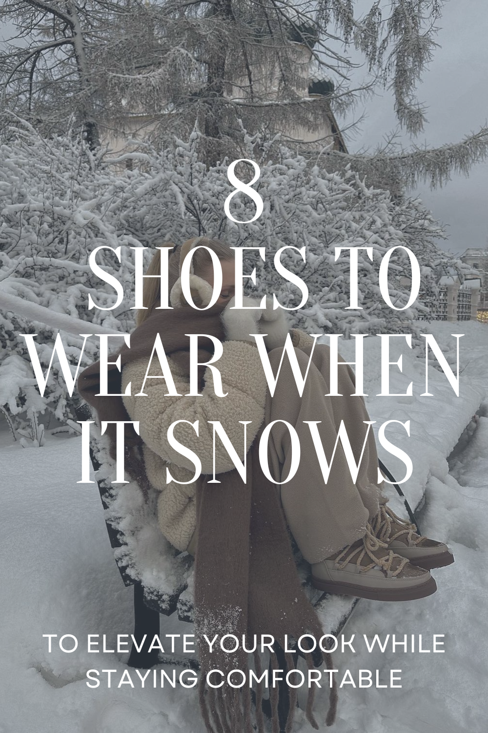 What Shoes To Wear In Snow - the gray details
