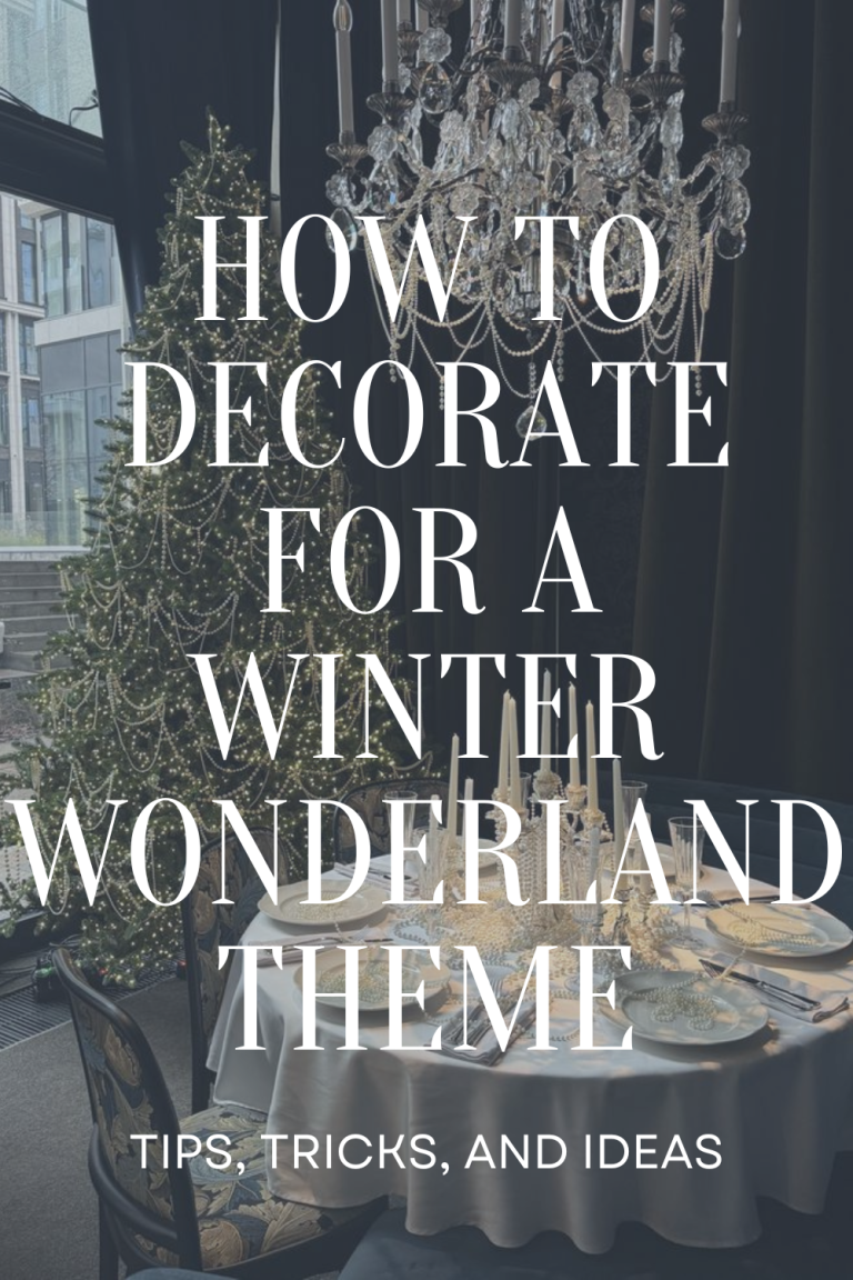 12 Winter Wonderland Decoration Ideas - the gray details