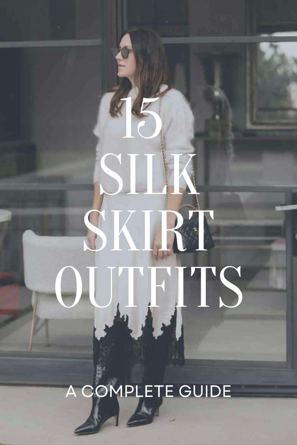 15 Silk Skirt Outfits - the gray details