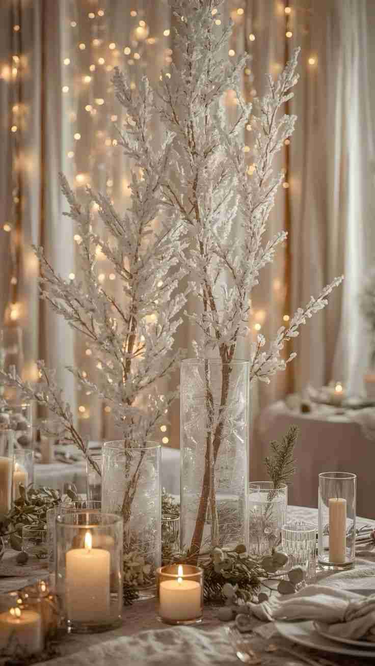 12 Winter Wonderland Decoration Ideas - the gray details
