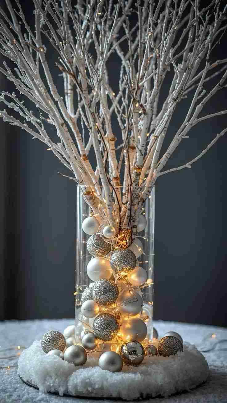 12 Winter Wonderland Decoration Ideas - the gray details