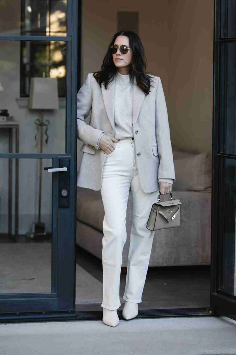 What To Wear Under A Blazer - the gray details