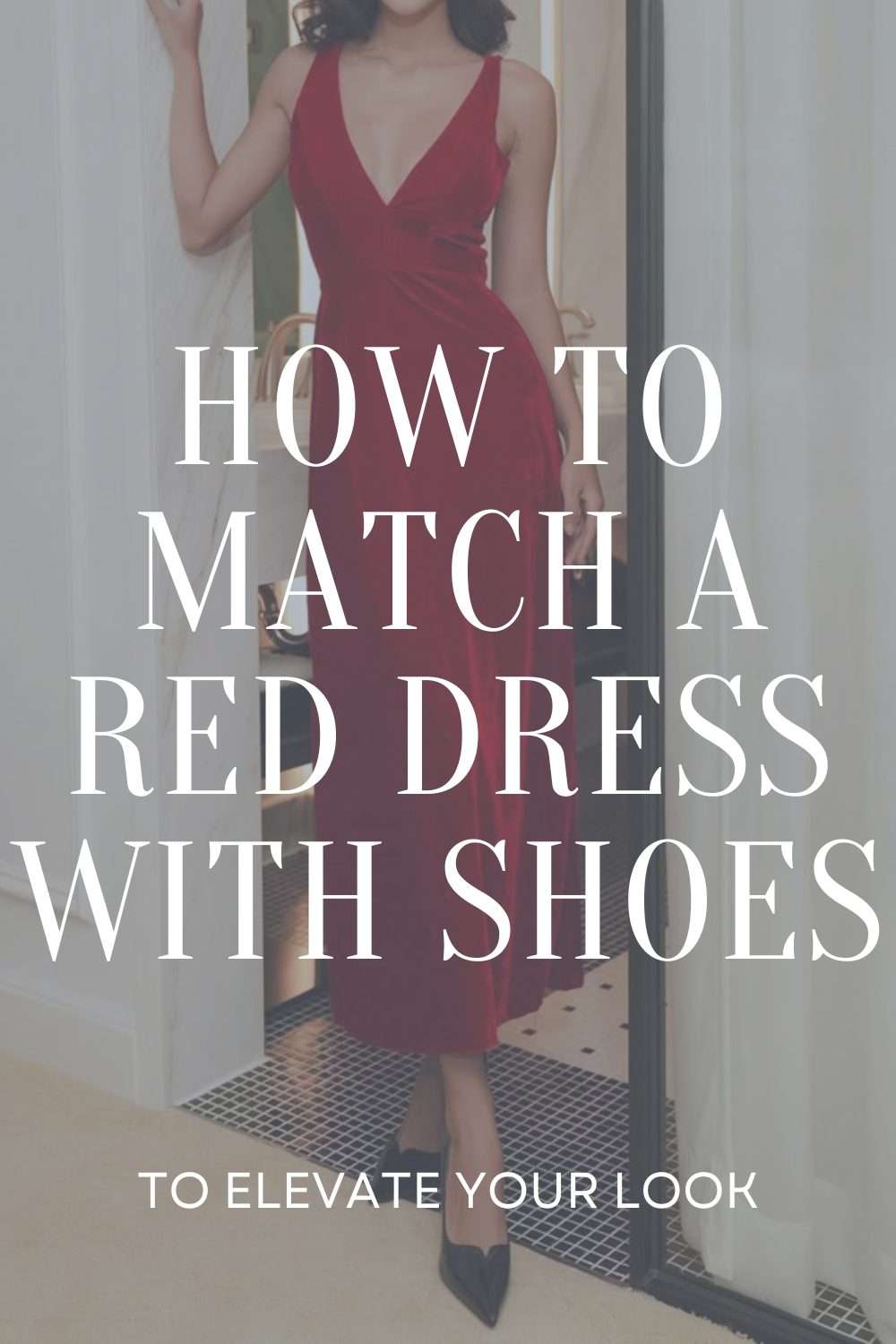What Shoes To Wear With Red Dress - the gray details