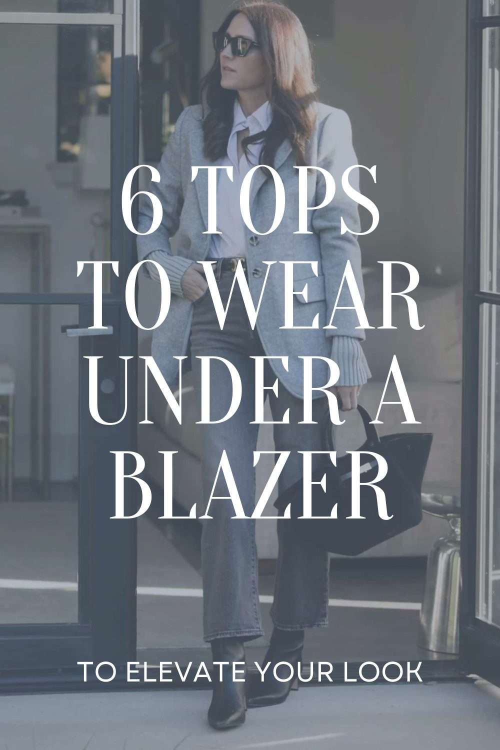 What To Wear Under A Blazer - the gray details