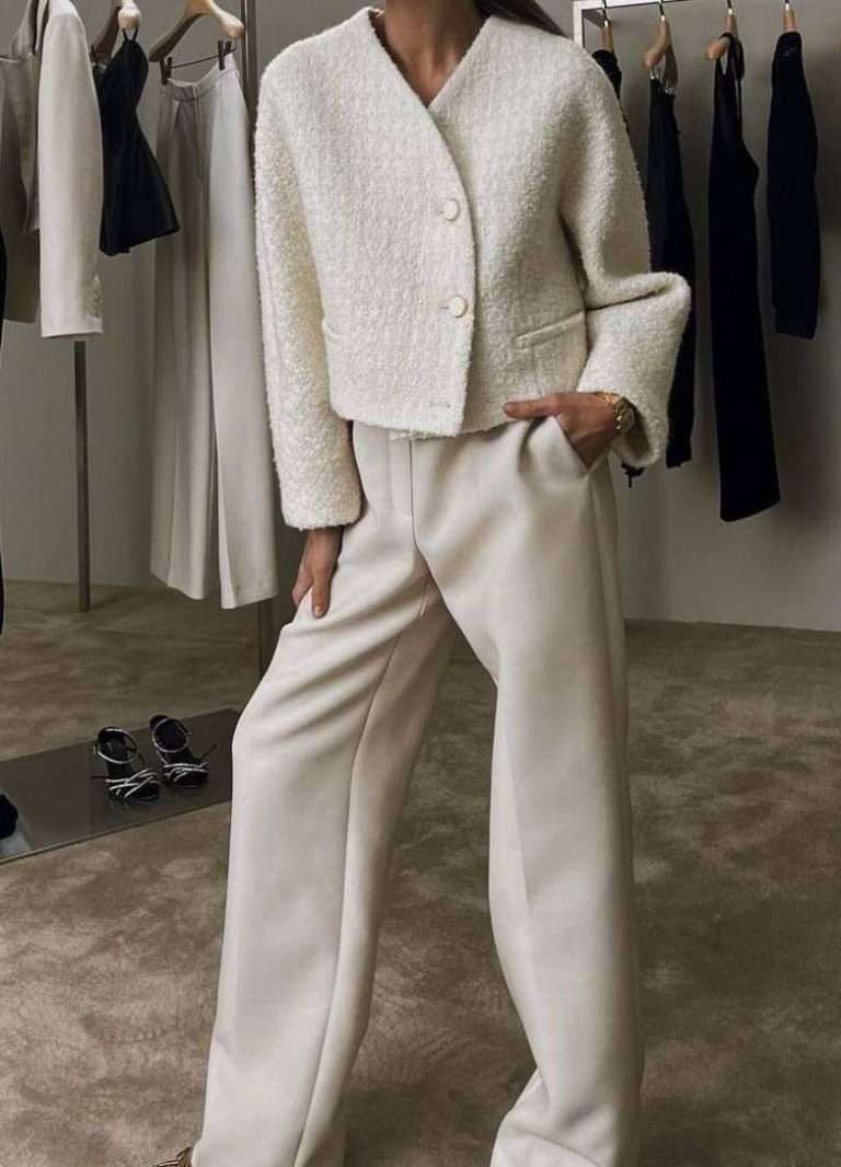 How To Style Tweed Blazer - the gray details